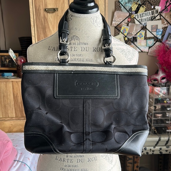 Coach | Bags | Coach Monogram Tote Bag | Poshmark